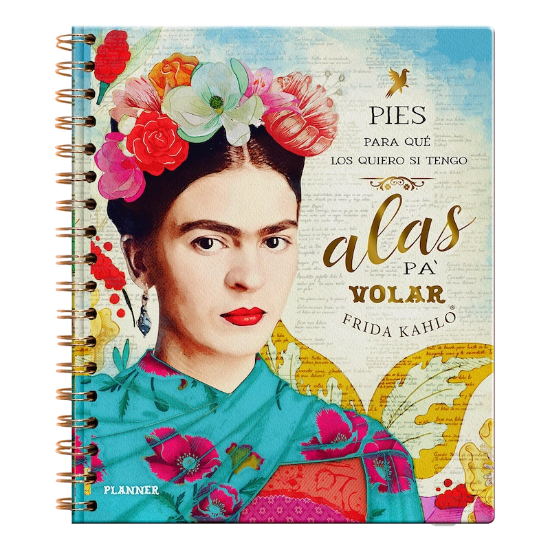 PLANNER - FRIDA KAHLO (Semanal)/ Espiral Cuaderno (17x20 cm) – Tienda ...